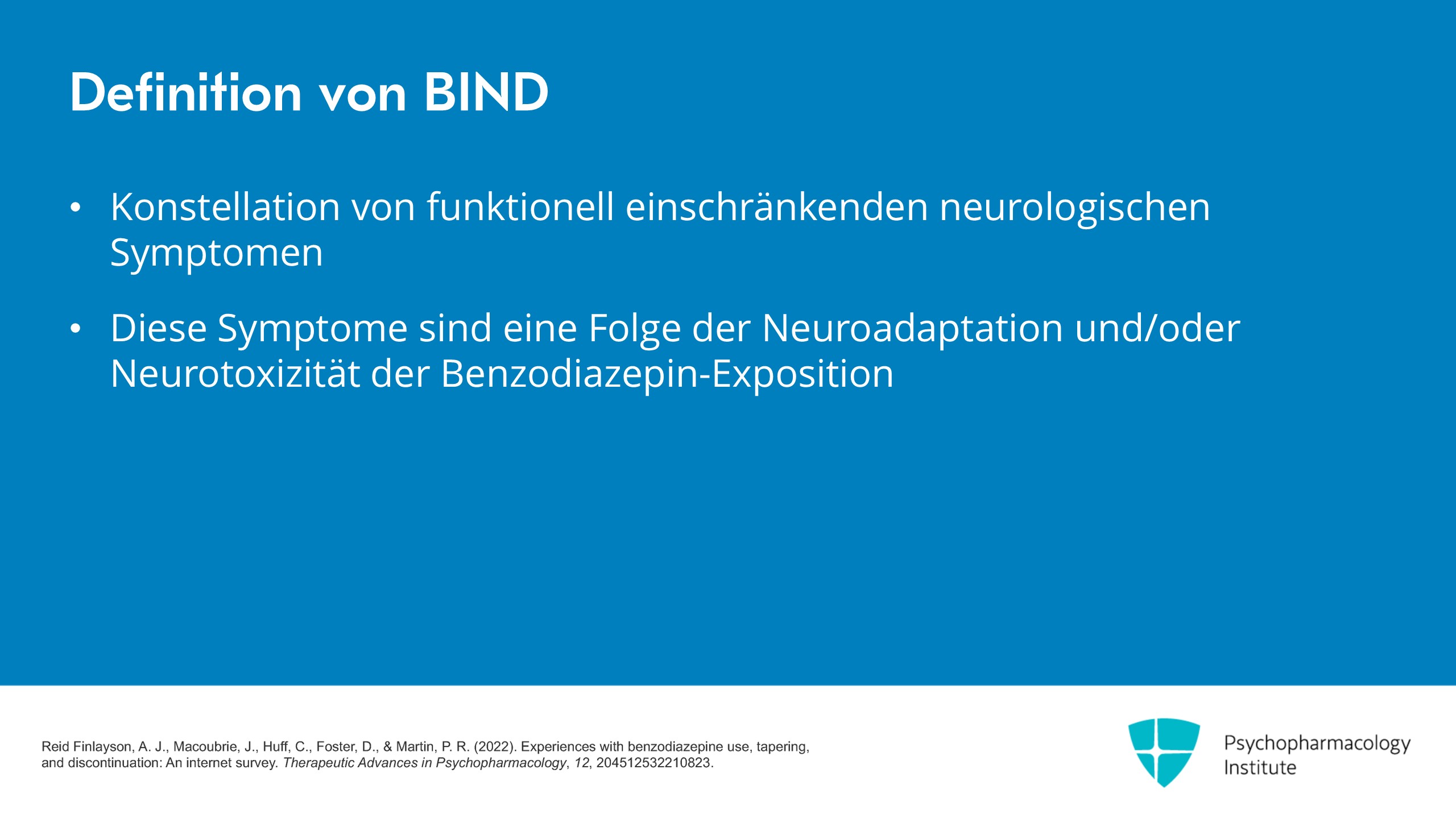 Erforschung der Komplexität von Benzodiazepin-induzierter ...